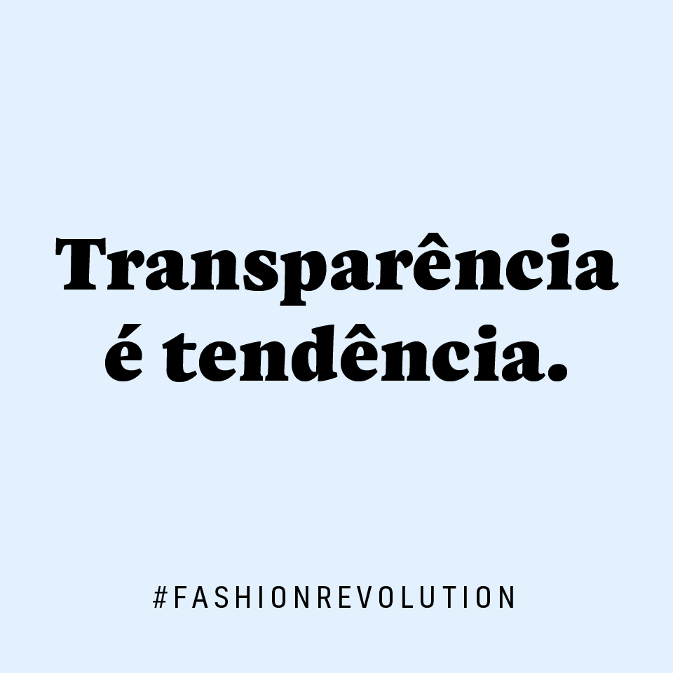 Arte 1 ITM Brasil : Fashion Revolution Arte 1 ITM Brasil : Fashion Revolution