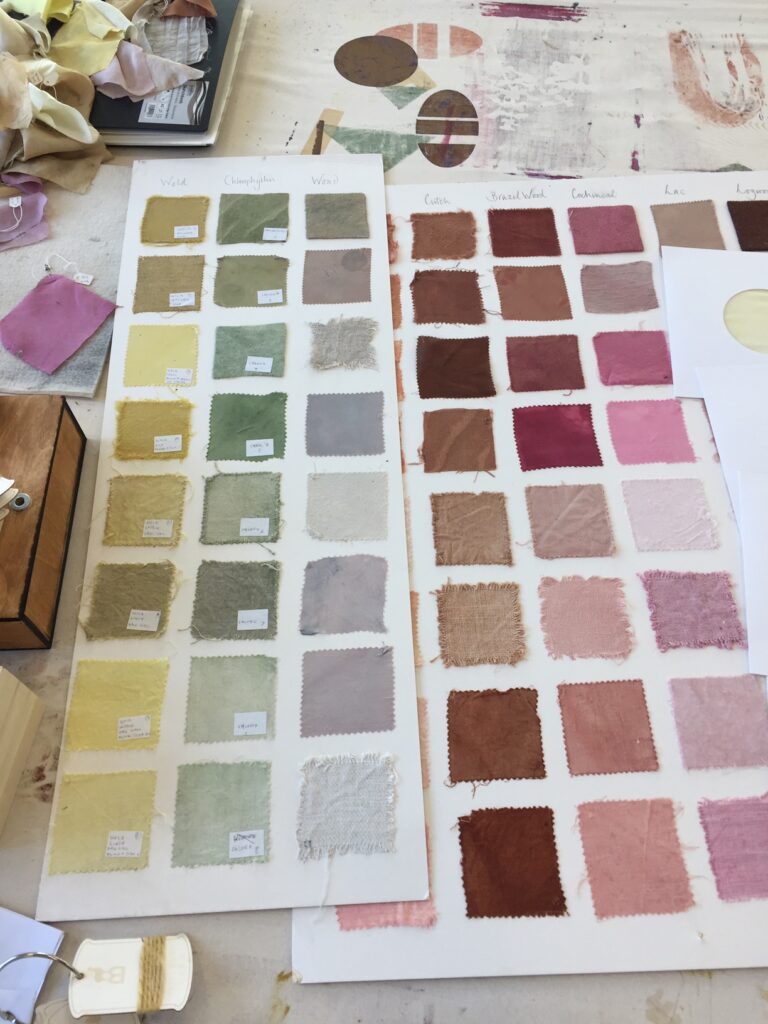 Kate Turnbull Natural dye swatches 2 Photo Carry Somers : Fashion ...